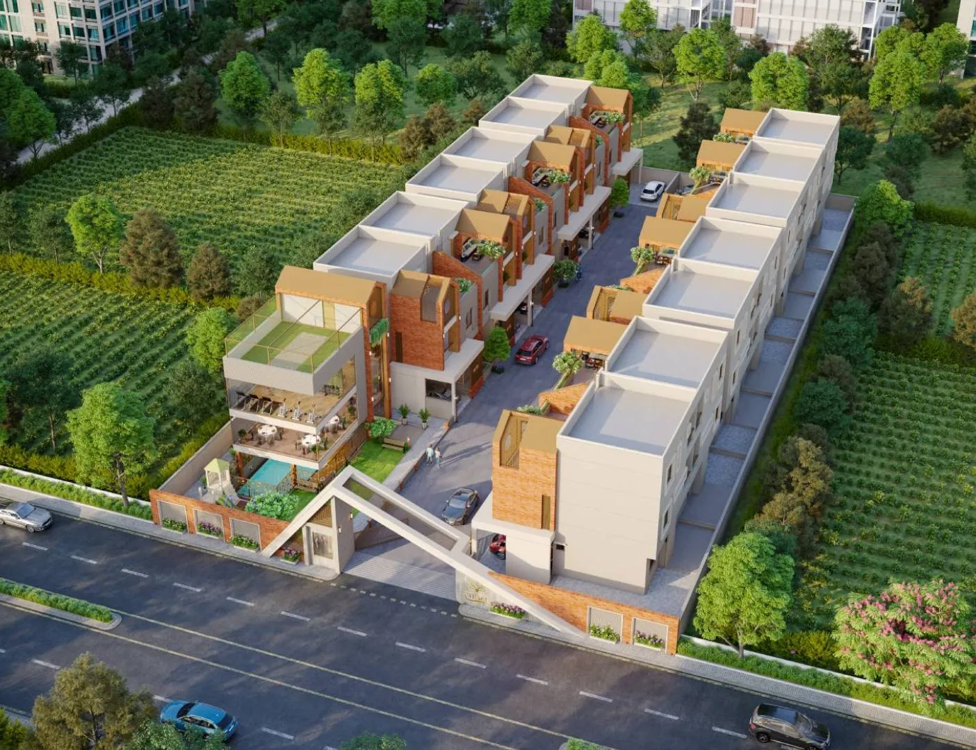 Saket - 5BHK Villas with Top Amenities in Harni, Vadodara